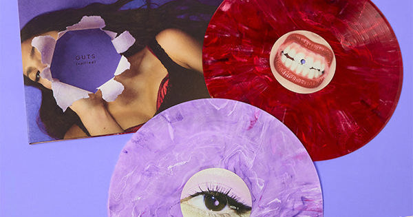Olivia Rodrigo - GUTS (spilled) deluxe 2lp marbled version