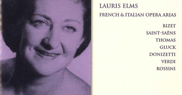 Lauris Elms - French & Italian Opera Arias