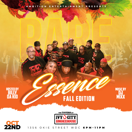 Rare Essence Fall Edition at Ivy City Smokehouse