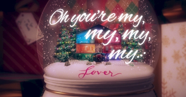 Taylor Swift - \"Lover\" Remix (Snow Globe Lyric Video)
