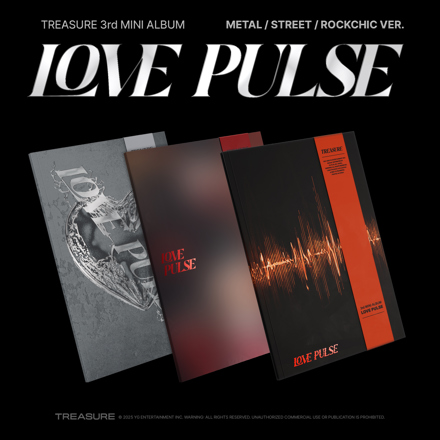 TREASURE 3rd MINI ALBUM [LOVE PULSE]