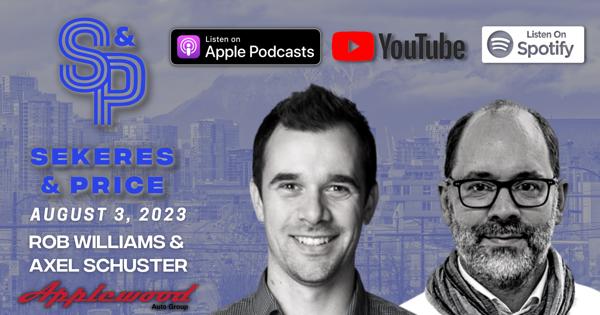 August 3 2023 - Rob Williams & Axel Schuster