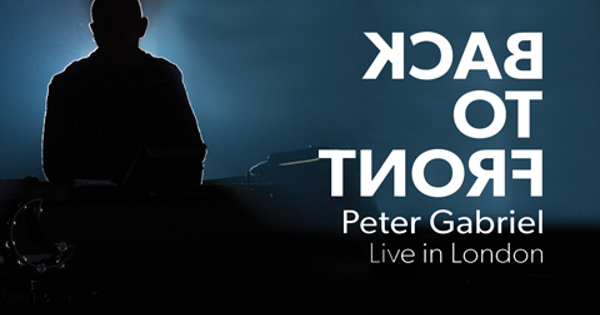 Peter Gabriel - Back To Front Live