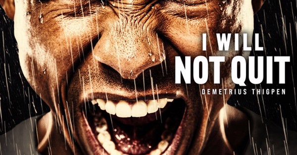 Motiversity, Demetrius Thigpen - I Will Never Quit (Motivational Speech)