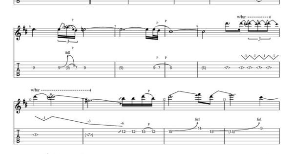 Pink Floyd - Marooned - Electric Tab - Kfir Ochaion