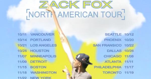 ZACK FOX TOUR 2023