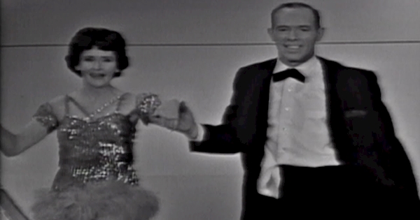 Doug Hart Shows Off Fancy Footwork On The Tightrope on The Ed Sullivan Show