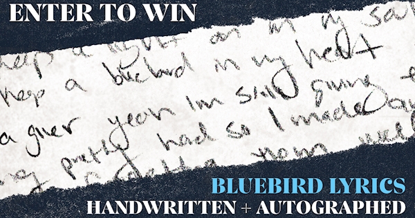 Miranda Lambert Signed Bluebird Lyrics Giveaway