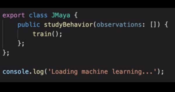 J. Maya - Machine Learning
