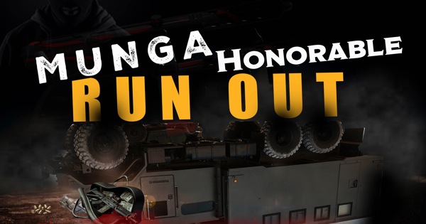 Munga Honorable - Run Out - Single
