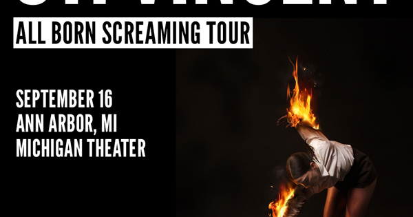 St. Vincent live in Ann Arbor, MI