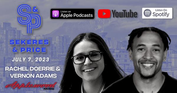 July 7 2023 - Rachel Doerrie, Vernon Adams & Jeff Paterson (co-hosting)