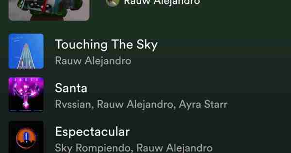Rauw Alejandro - Touching The Sky