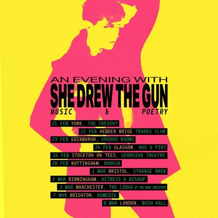 An evening with She Drew The Gun (Music & Poetry)