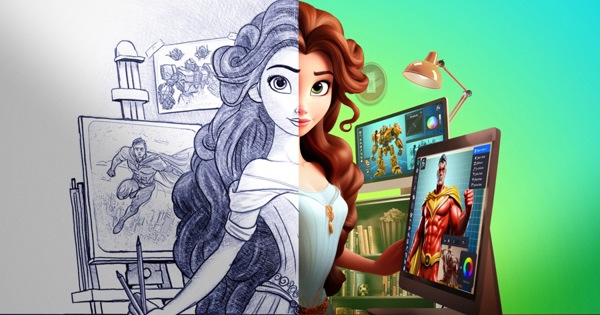Pencils vs Pixels