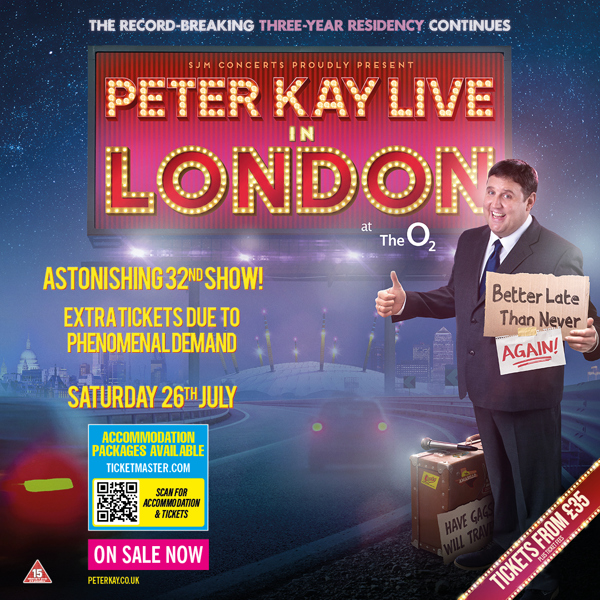 Peter Kay Live In London