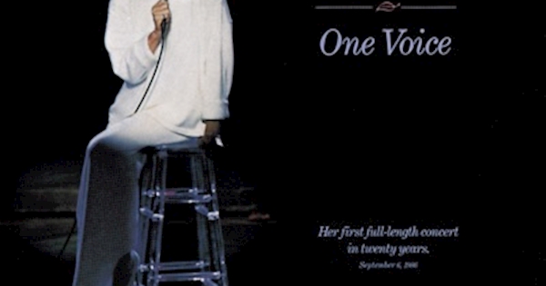Barbra Streisand - One Voice (Live)