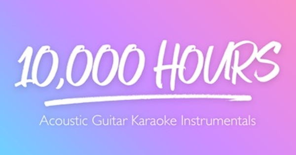 Sing2Guitar - 10,000 Hours (Acoustic Guitar Karaoke Instrumentals) - Single