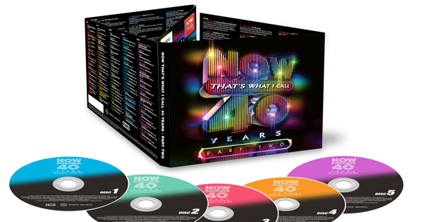 NOW That's What I Call 40 Years - Part 2 (5CD)