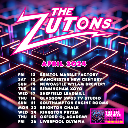 The Zutons 2024