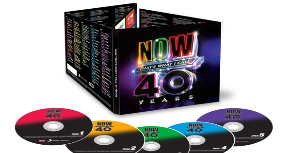 NOW That's What I Call 40 Years (5CD)