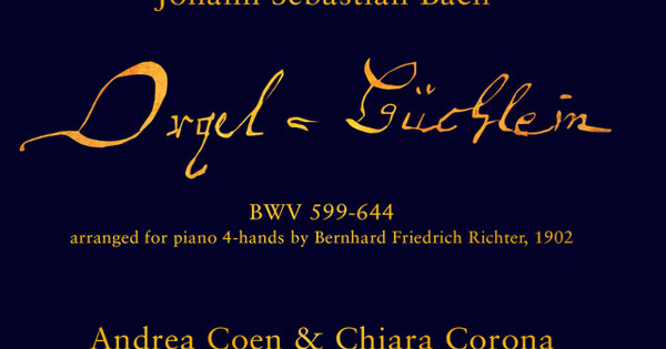 Johann Sebastian Bach, Chiara Corona, Andrea Coen - J.S. Bach ...