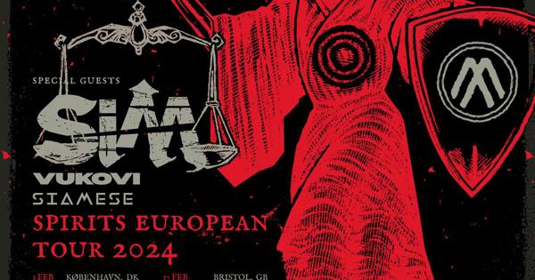 SIAMESE European Tour 2024 w/ Nothing More