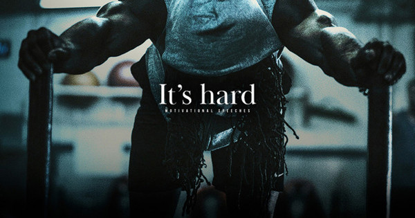 Motiversity, Coach Pain - It's Hard (Motivational Speech)