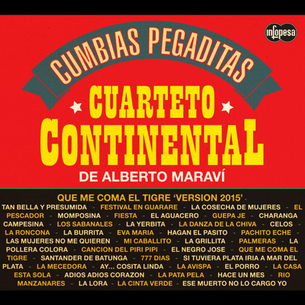 Cuarteto Continental de Alberto Maraví - Cumbias Pegaditas