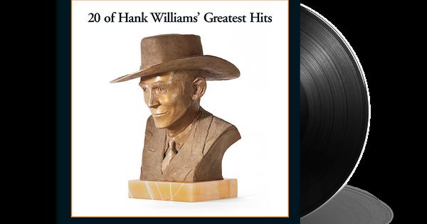 20 of Hank William's Greatest Hits LP