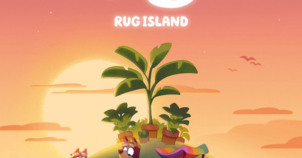 Bluey - Rug Island
