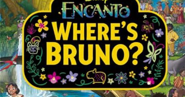 Where's Bruno?: A Disney Encanto Search and Find Activity Book
