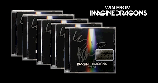 Want to win 1 of 5 autographed \"Evolve\" CDs by Imagine Dragons!