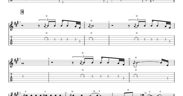 Prince - Purple Rain - Acoustic - LAVA tab - Kfir Ochaion