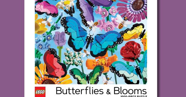 LEGO Butterflies & Blooms 1000-Piece Puzzle