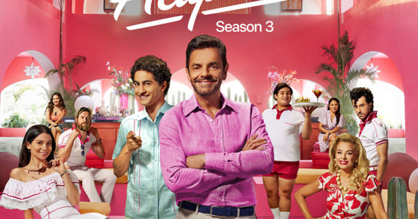 Cast of Acapulco, Rossana de León, Rodrigo Urquidi - Acapulco: Season 3 ...