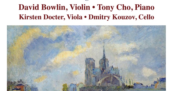 David Bowlin, Tony Cho - Violin Sonata No. 2 in A Major, Op. 28, L. 33 ...