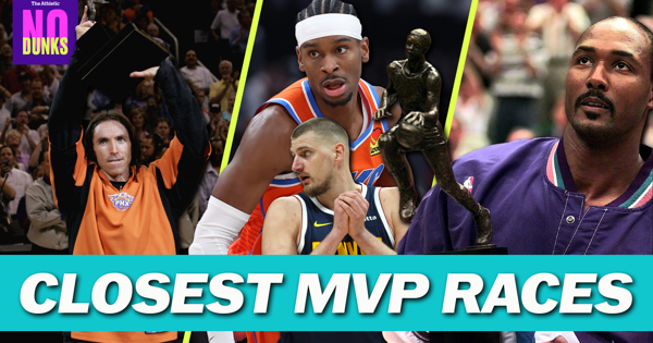 No Dunks - Top 5 closest MVP races in NBA history