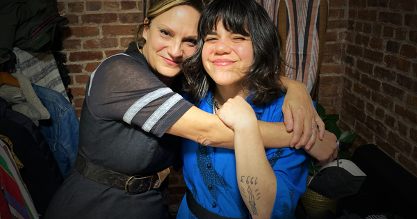 Nina Nastasia & Marissa paternoster