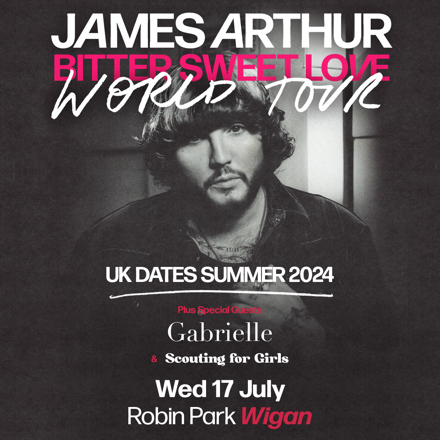 James Arthur | Wigan Robin Park