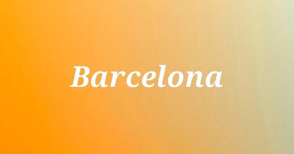 Dakota Cook - Barcelona