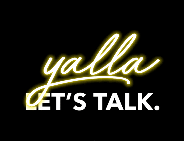 Yalla! Let's Talk.