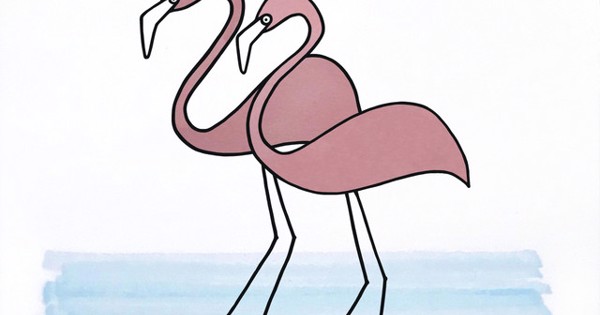 Brion Kinne - It's a Tango Pink Flamingos