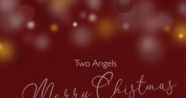 Two Angels - Merry Christmas