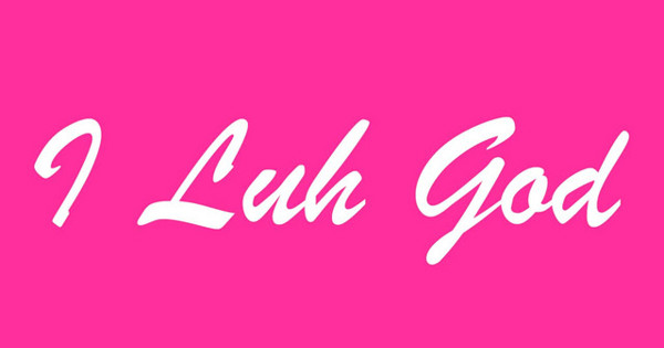 Youthful Noize - I Luh God