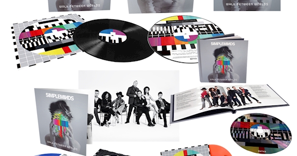 Simple Minds - Walk Between Worlds Super Deluxe Signed Bundle